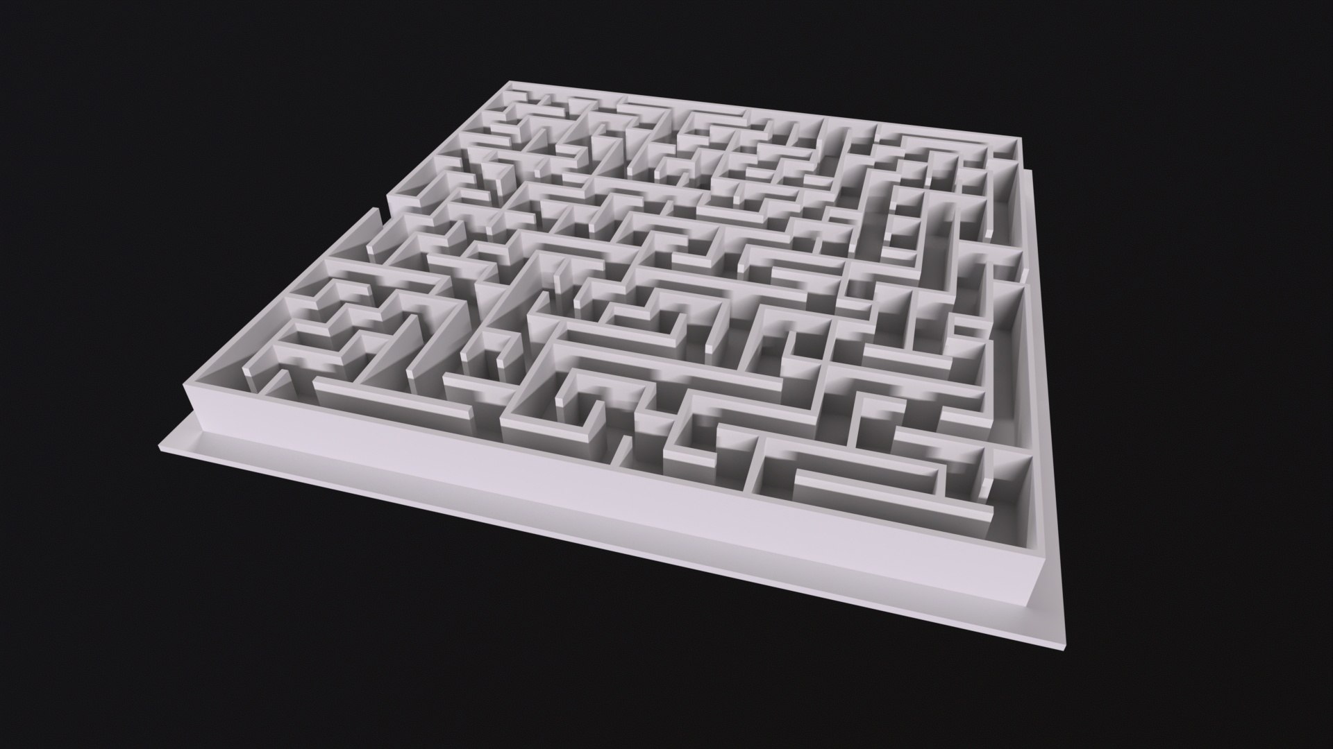 Labyrinth Maze Model - TurboSquid 2165043
