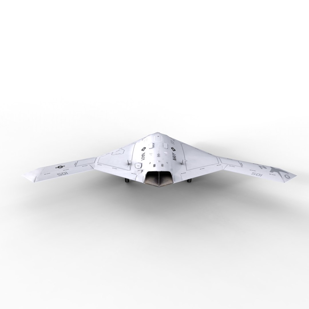 3d X47b X47 Ucav Model