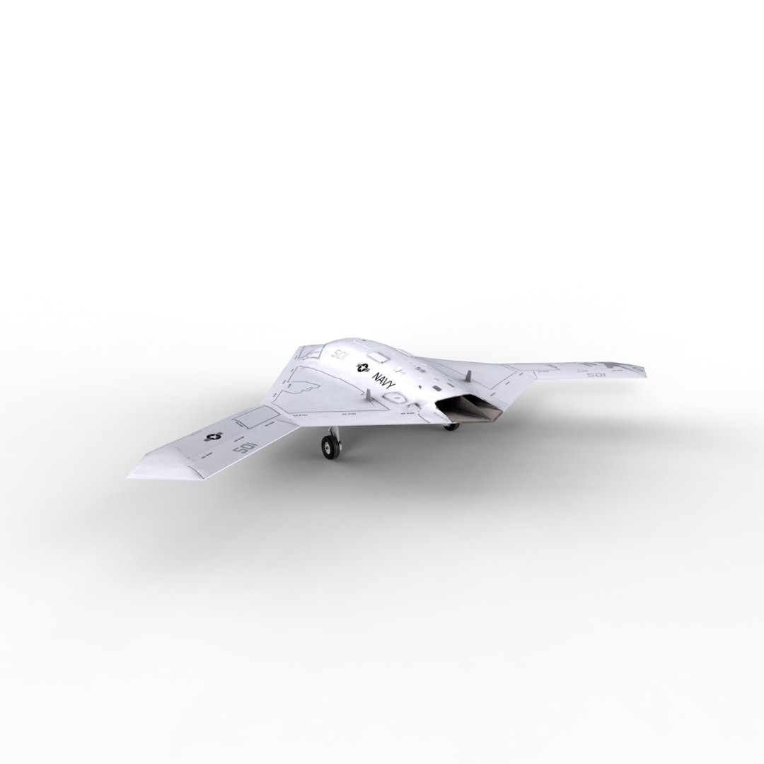 3d X47b X47 Ucav Model