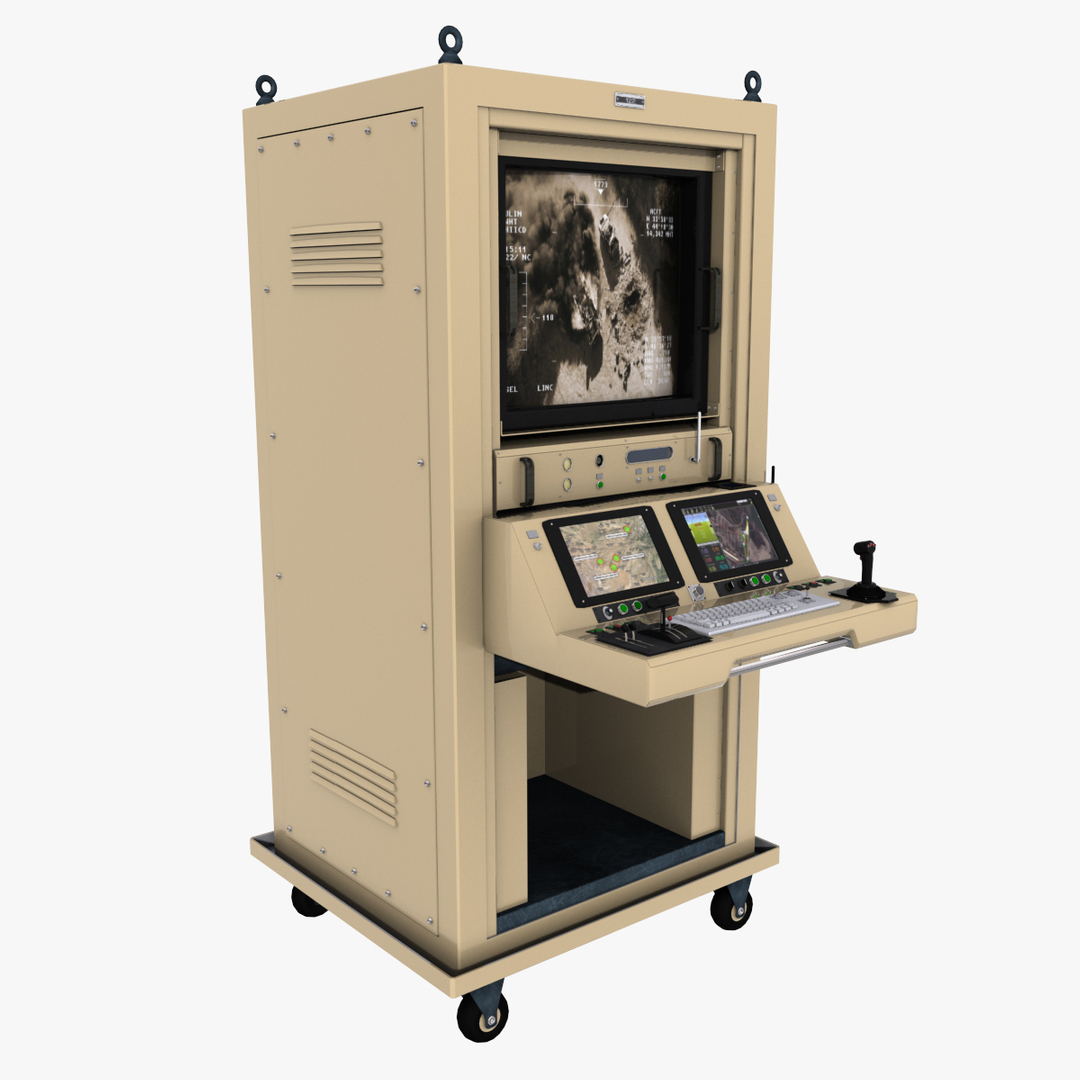 3d model control desks