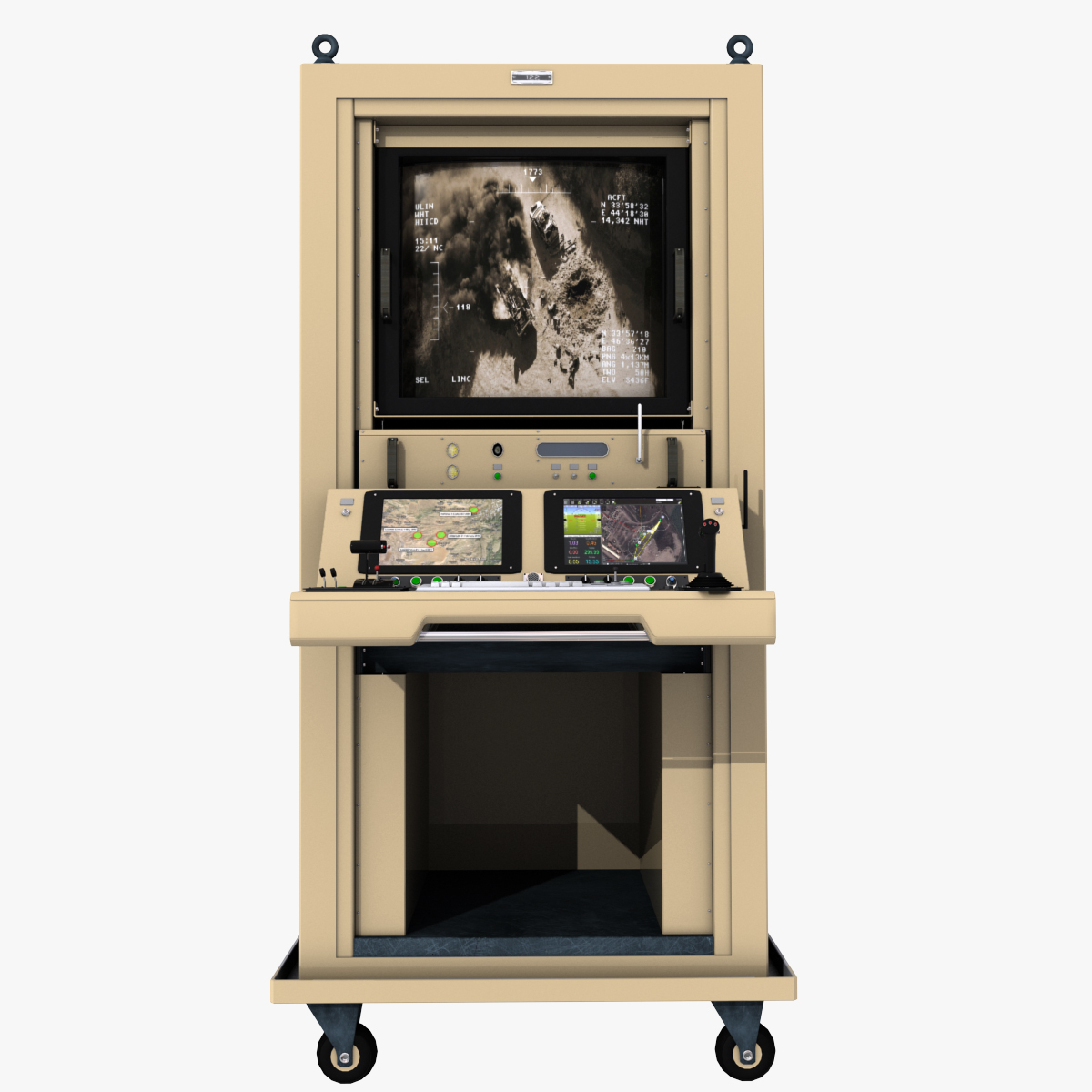 3d model control desks