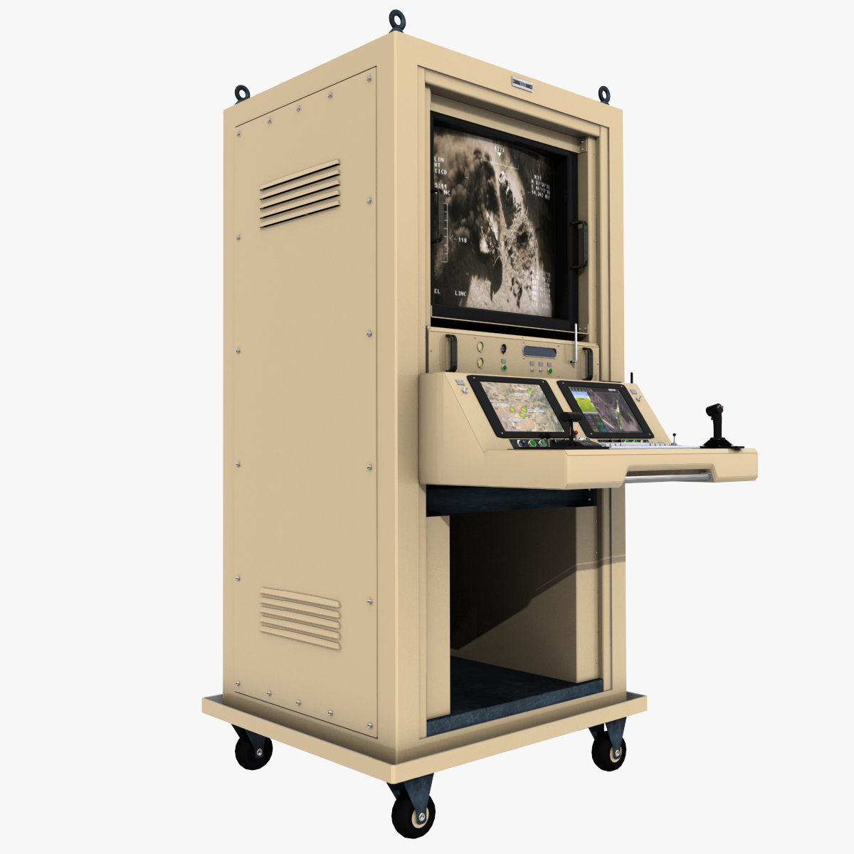 3d model control desks