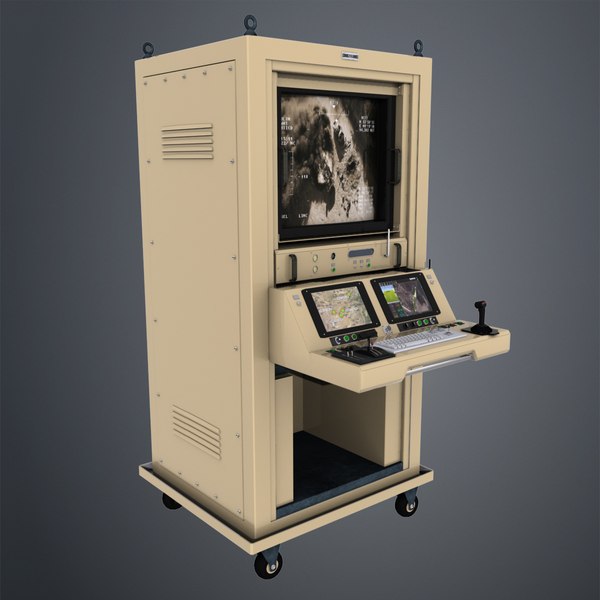 3d model control desks