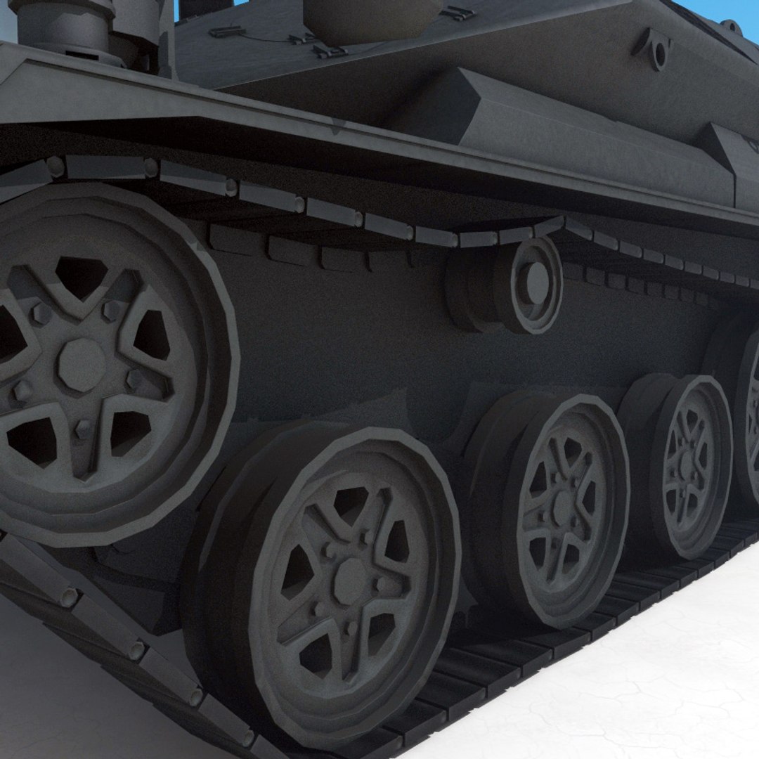 3d Model Of Wiesel Weapons Fighting Vehicle