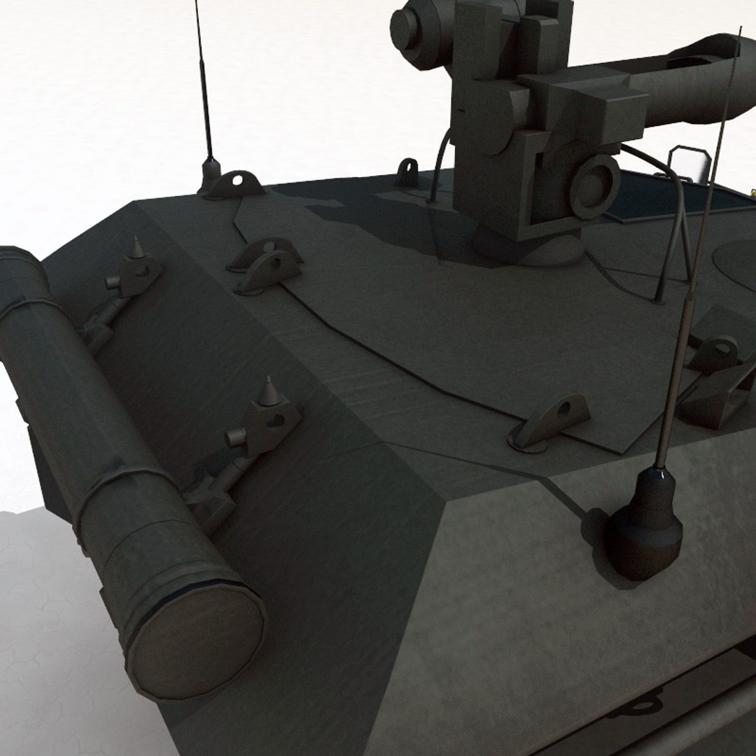 3d Model Of Wiesel Weapons Fighting Vehicle