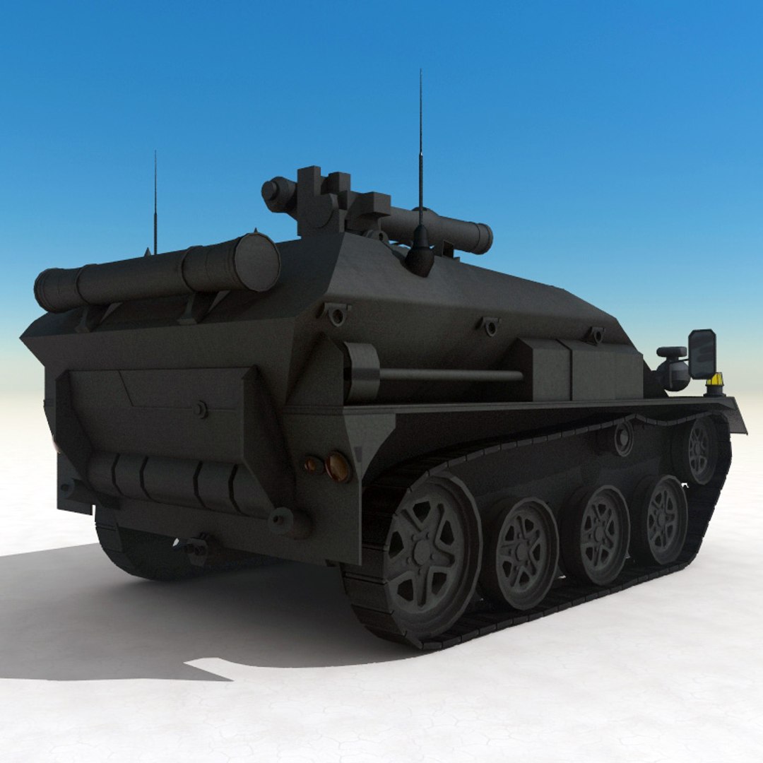 3d Model Of Wiesel Weapons Fighting Vehicle