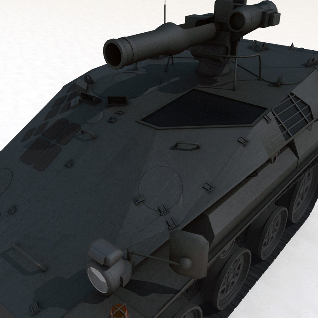 3d Model Of Wiesel Weapons Fighting Vehicle
