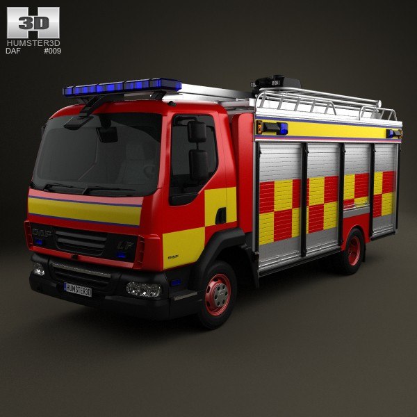 Fire Engine 3D Models for Download | TurboSquid