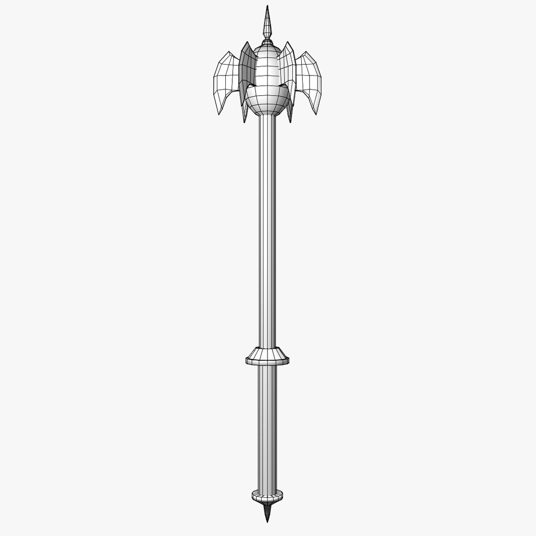 Medieval Mace 3d Fbx