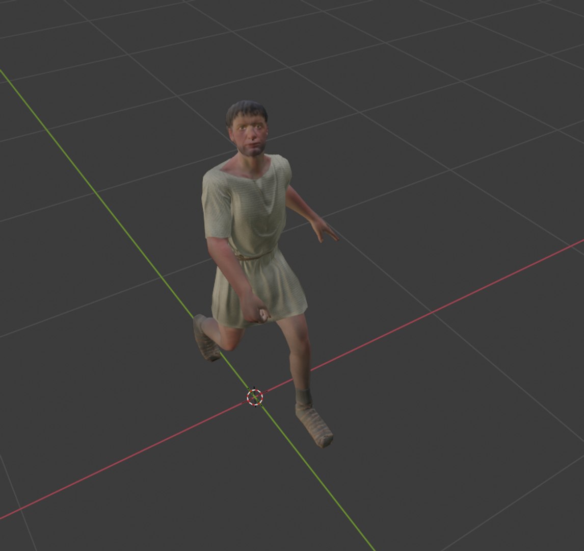 3D Rigged Roman Peasant Men - TurboSquid 1812208
