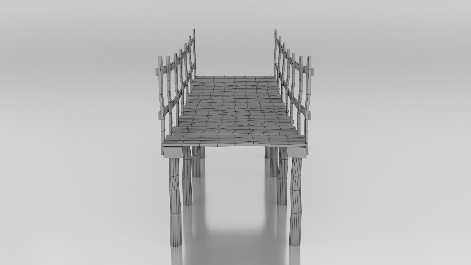 Wooden Pier Model - TurboSquid 1794777