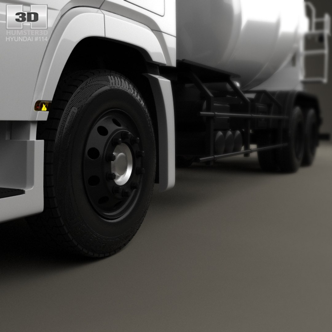 Hyundai Mixer Xcient 3D Model - TurboSquid 1242063