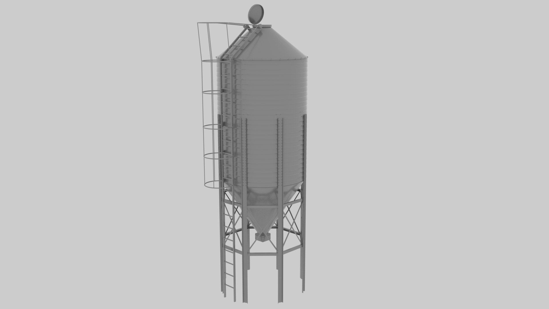 Silo Racao - Animal Breed Store 3D Model - TurboSquid 1938645
