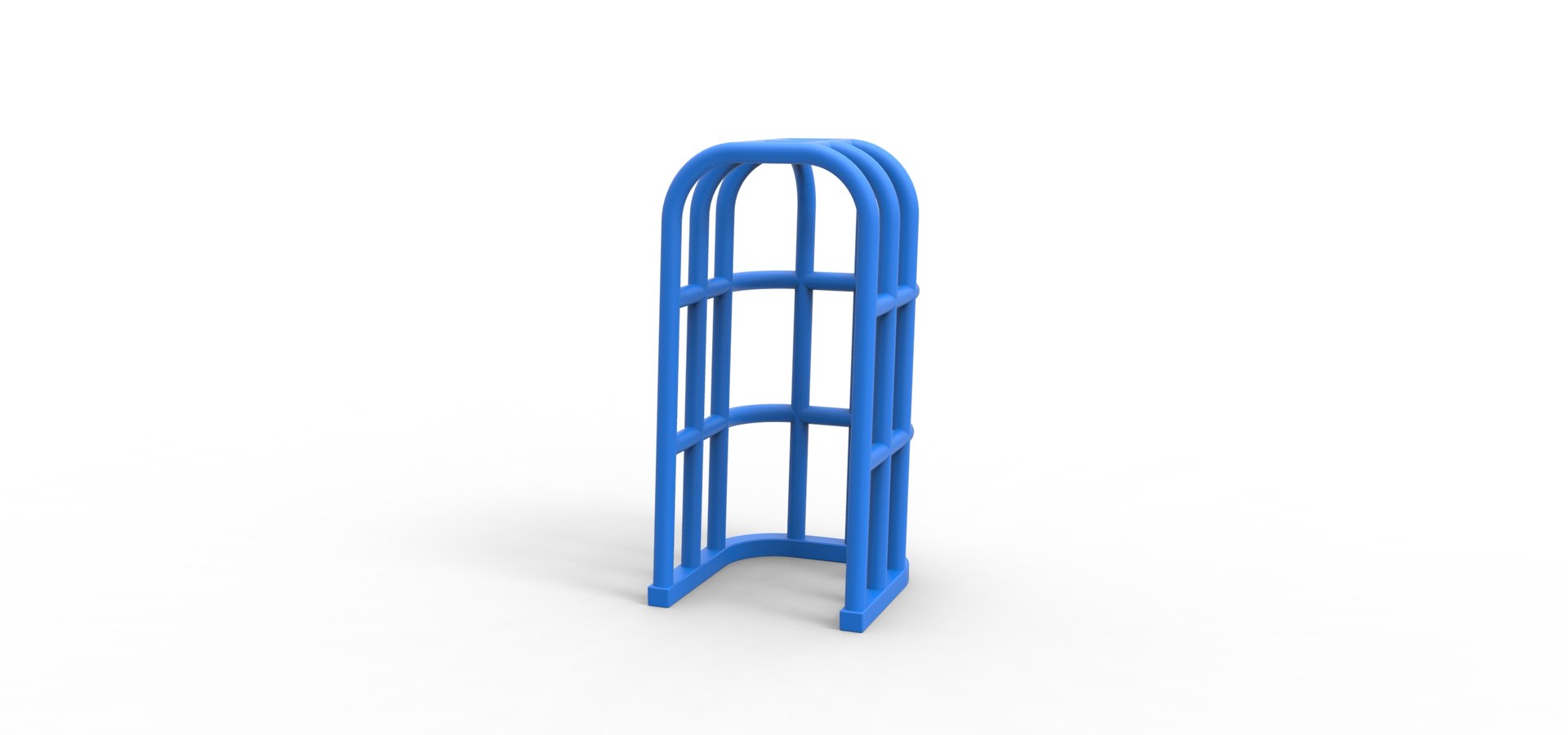 3D Model Roll Cage Of Pulling Tractor Version 1 Scale 1 To 25 ...