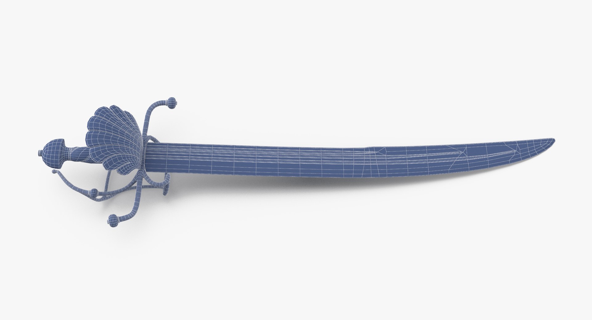 Pirate sword cutlass 3D model - TurboSquid 1235840