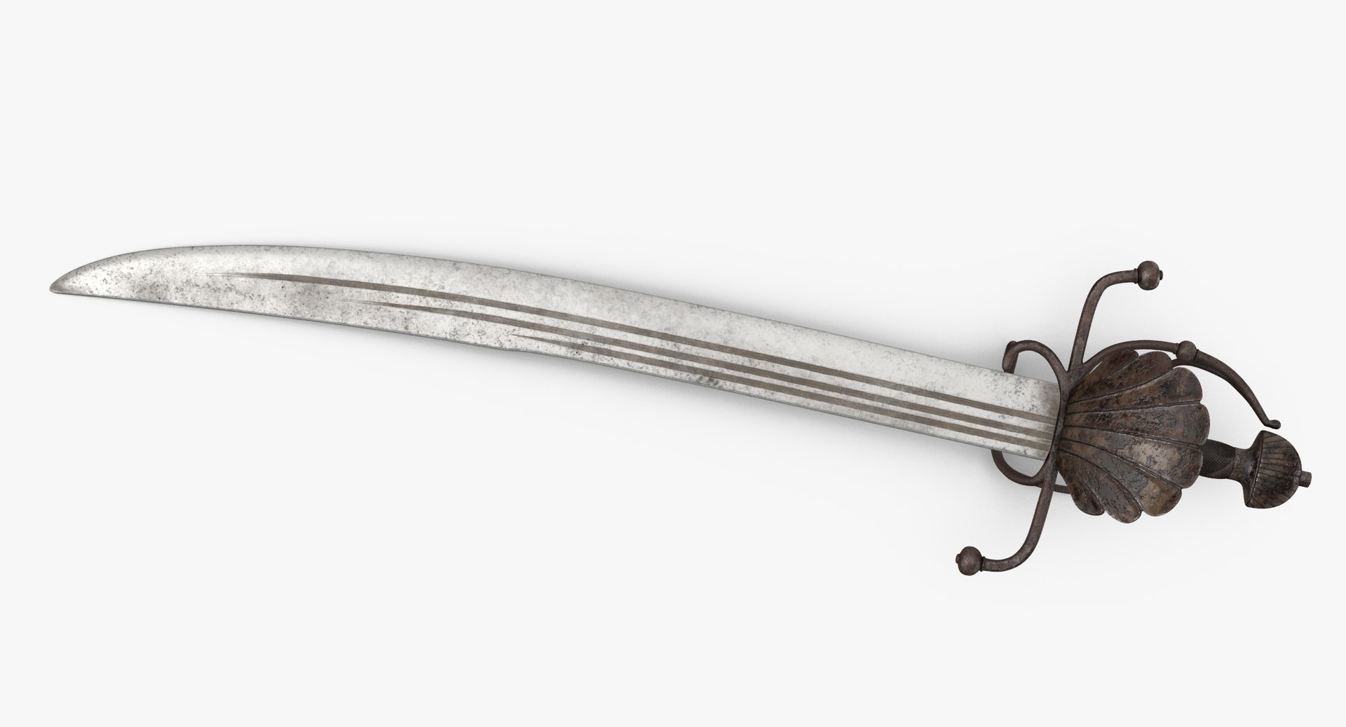 Pirate Sword Cutlass 3D Model - TurboSquid 1235840