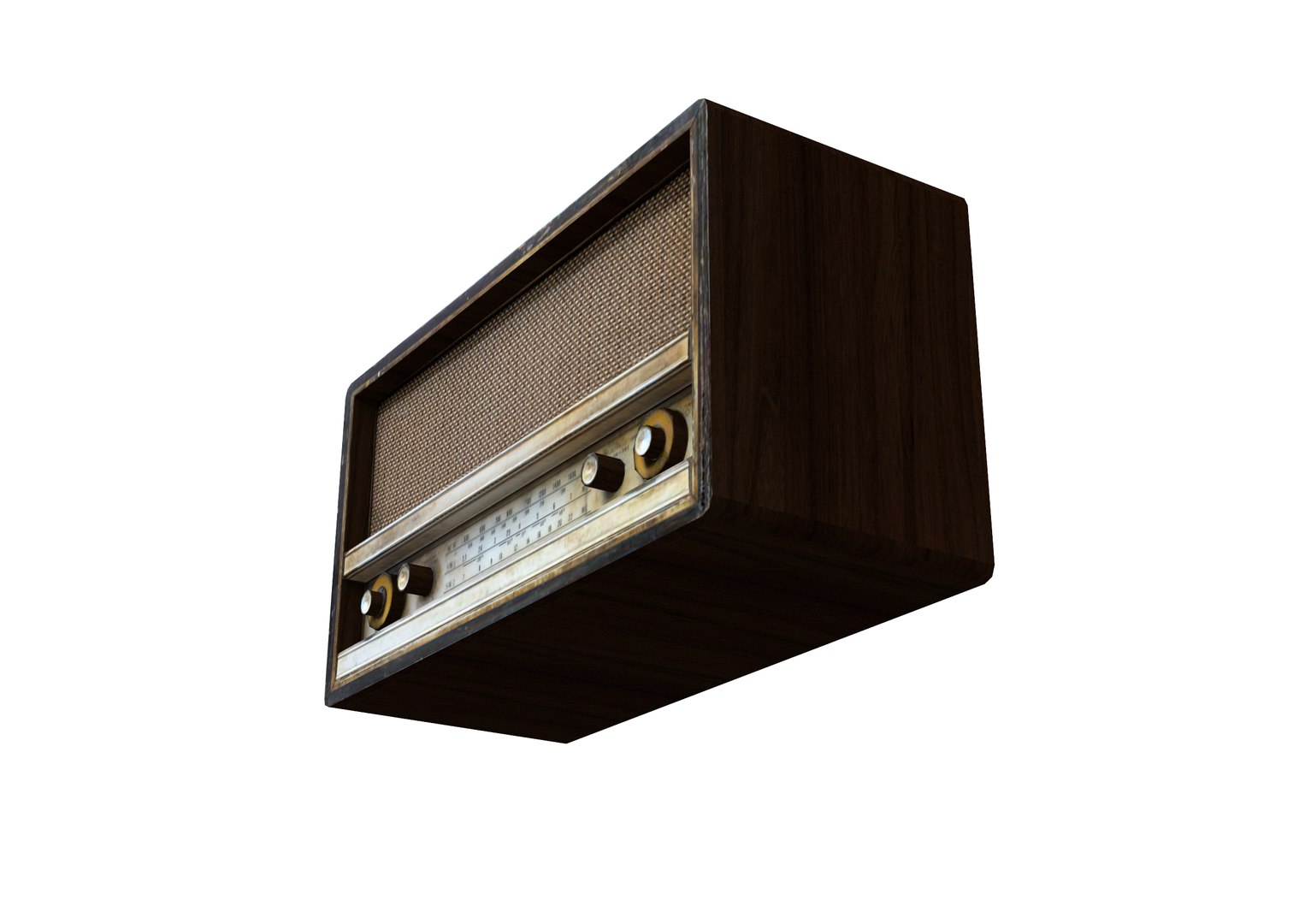 3D Model Old Radio - TurboSquid 1691179