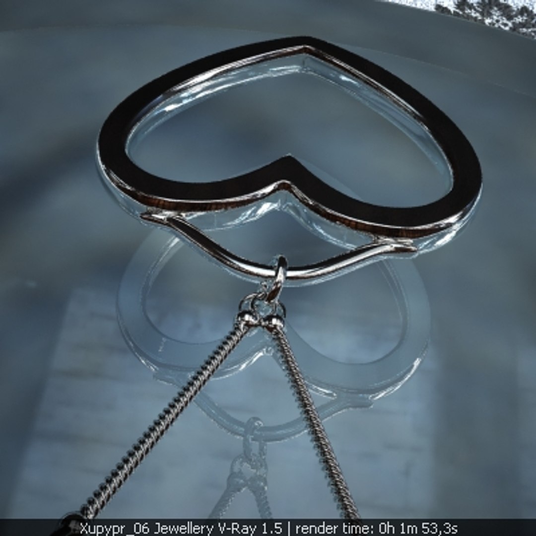 Free Pendant Gold Platinum 3d Model