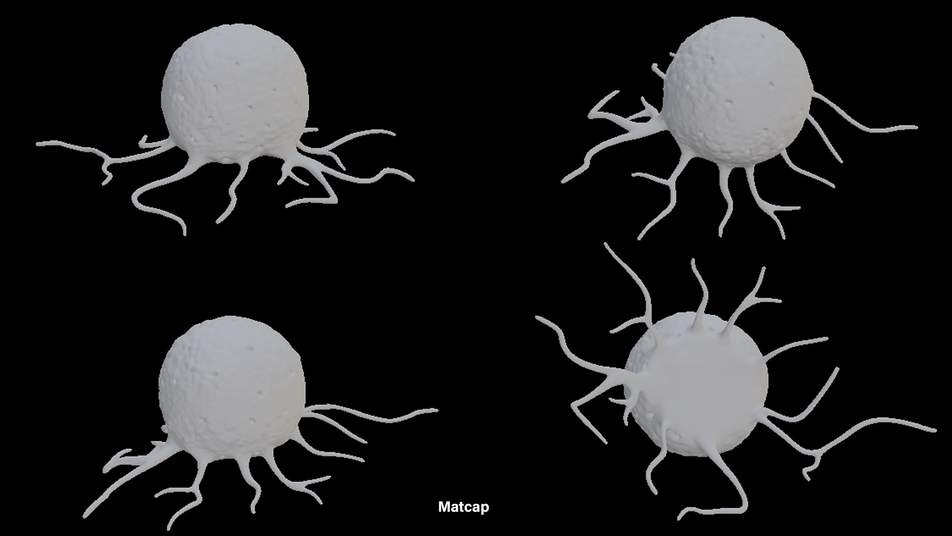 3D Cancer Cell Model - TurboSquid 2000146