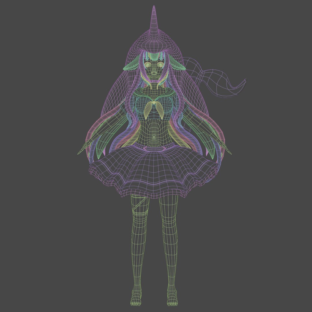 Charakter Shylily 3D - TurboSquid 2103794