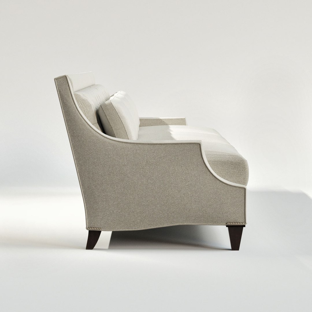 Baker Furniture Sofa - 3d Max