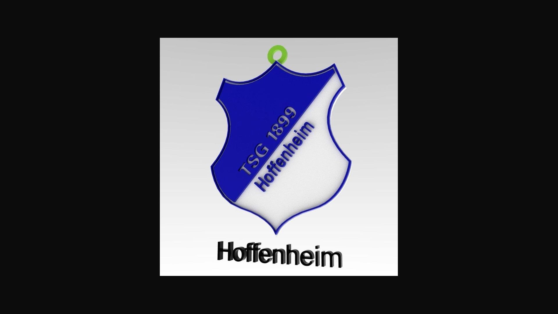 Hoffenheim 1899 Logo Team Printable And Renderable Keychan Model ...