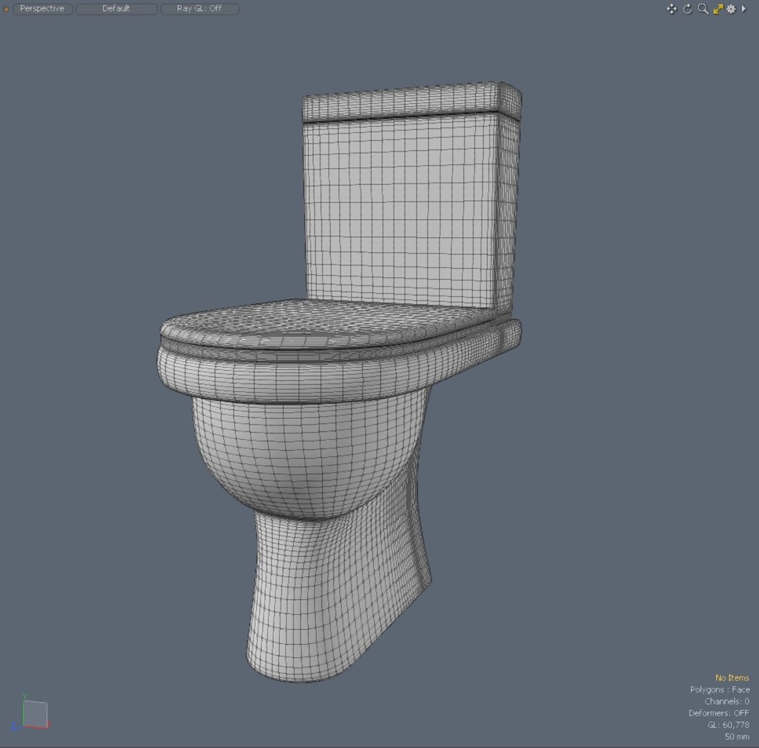 3d Toilet Wc