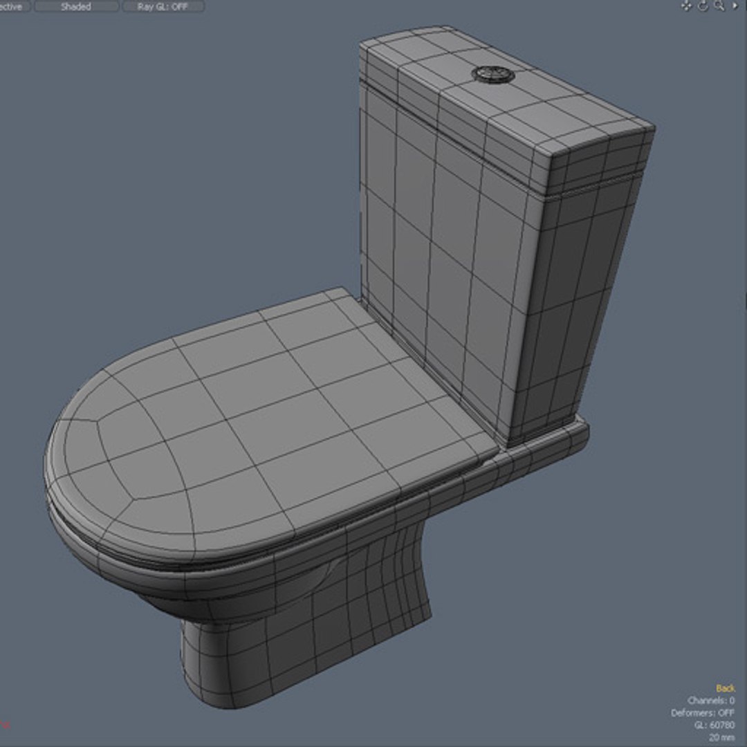 3d Toilet Wc