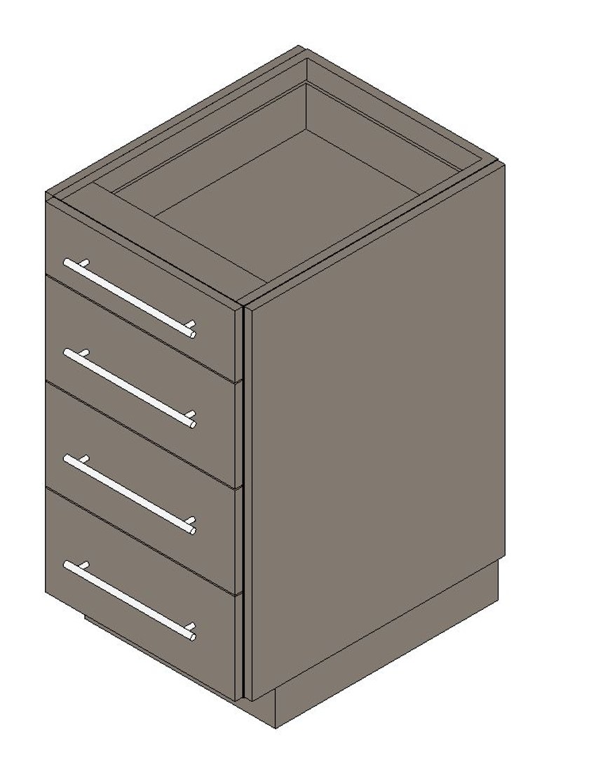 3d revit cabinets cabinetry modern model