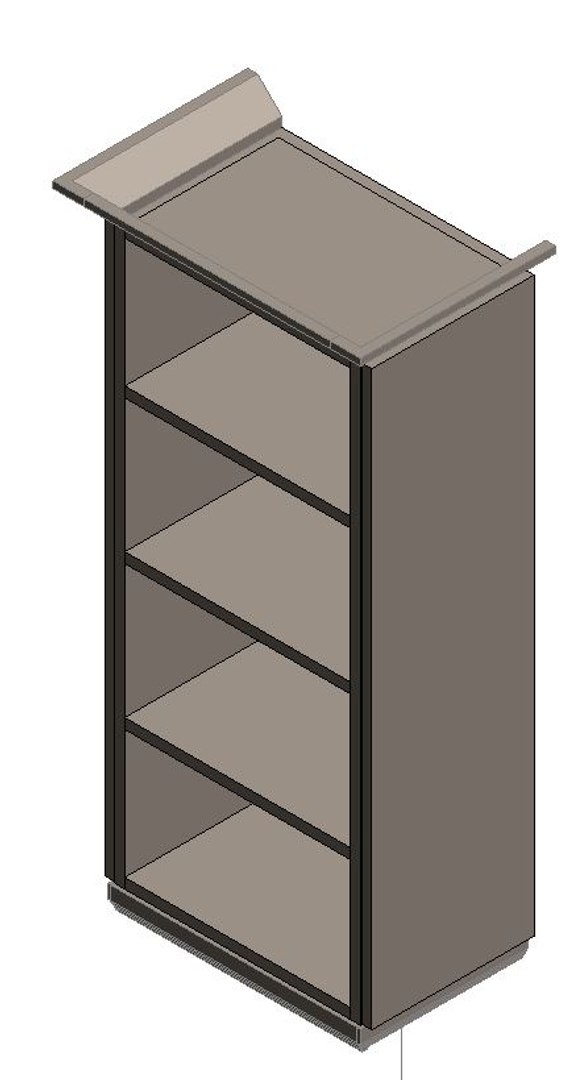 3d revit cabinets cabinetry modern model