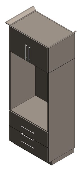 3d revit cabinets cabinetry modern model