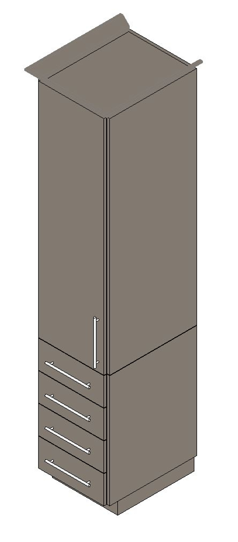 3d revit cabinets cabinetry modern model