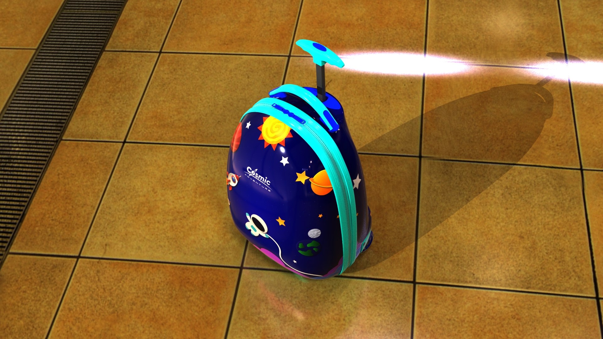 3D model Children Suitcase - TurboSquid 1771622