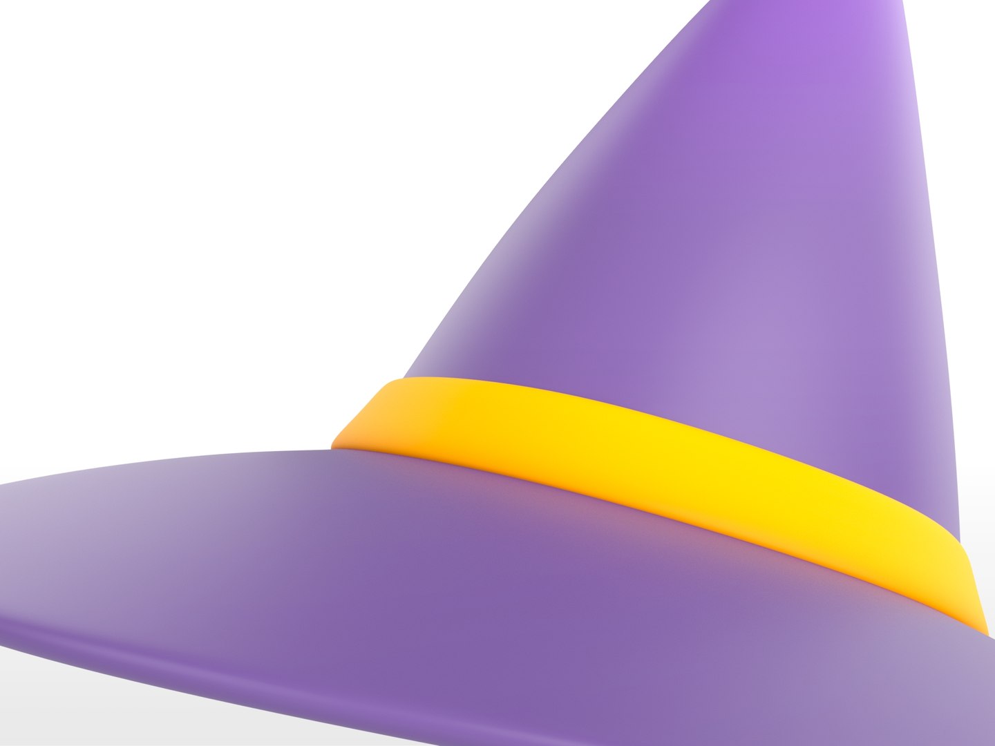 3D Hat037 Witch Hat Model - TurboSquid 2168420