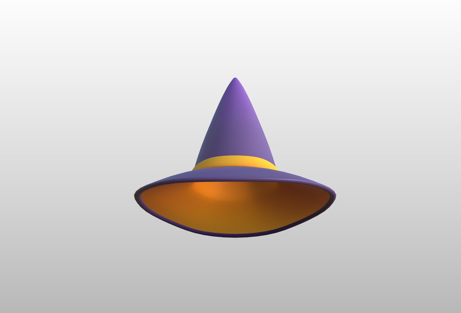 3D Hat037 Witch Hat Model - TurboSquid 2168420