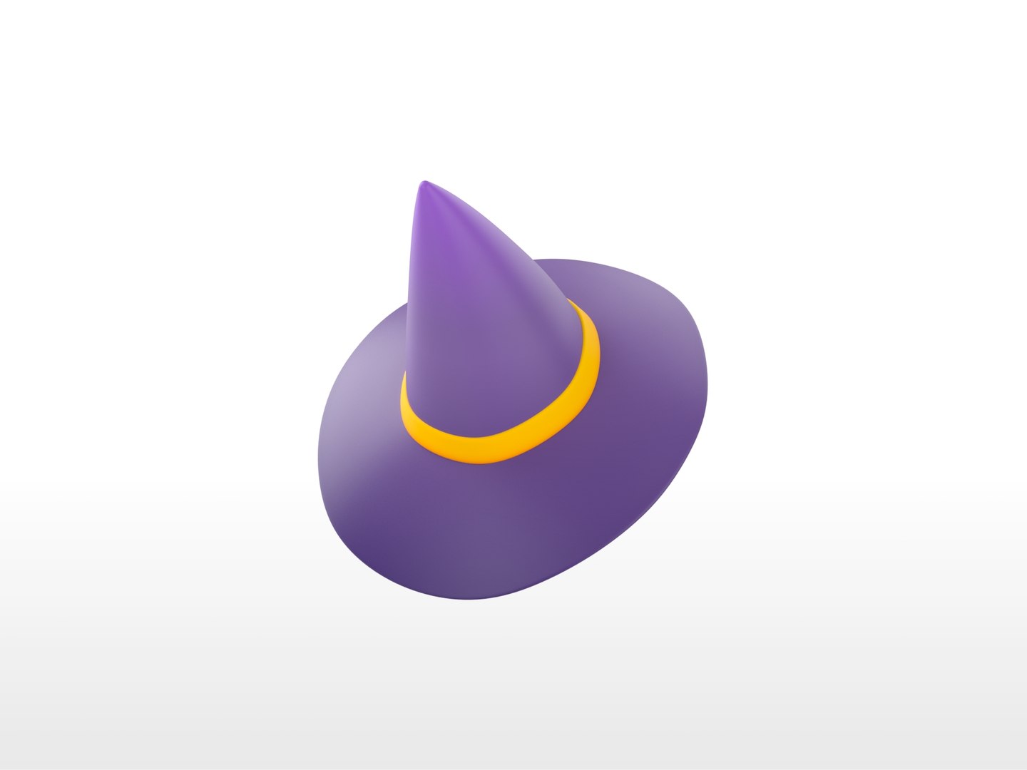 3D Hat037 Witch Hat Model - TurboSquid 2168420