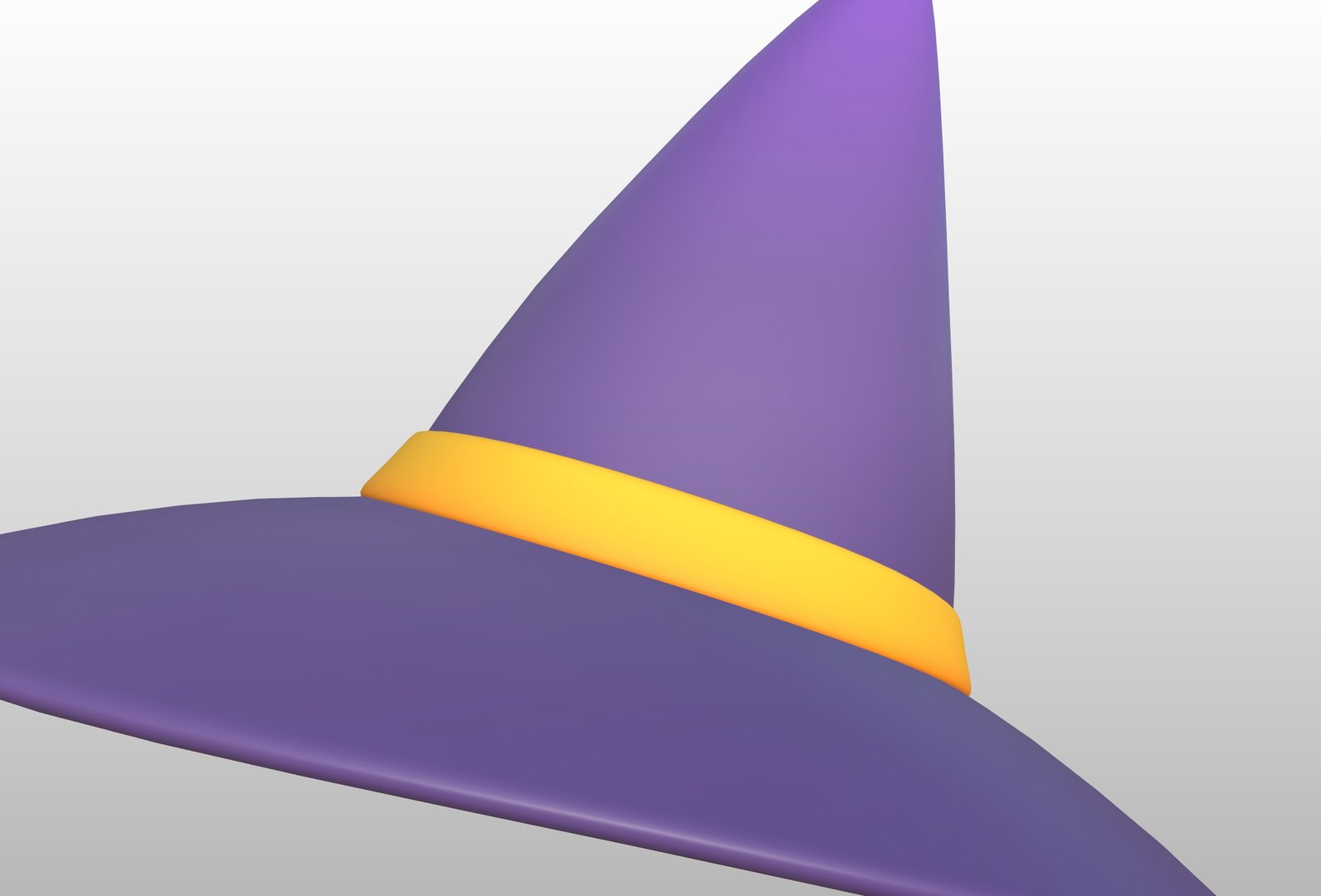 3D Hat037 Witch Hat Model - TurboSquid 2168420