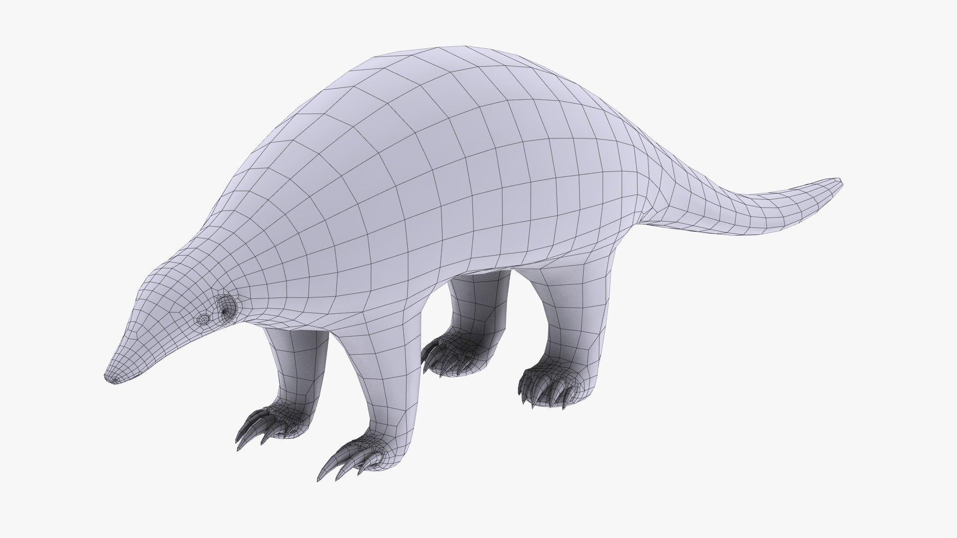 Pangolin Beast Mammal 3D Model - TurboSquid 1623346