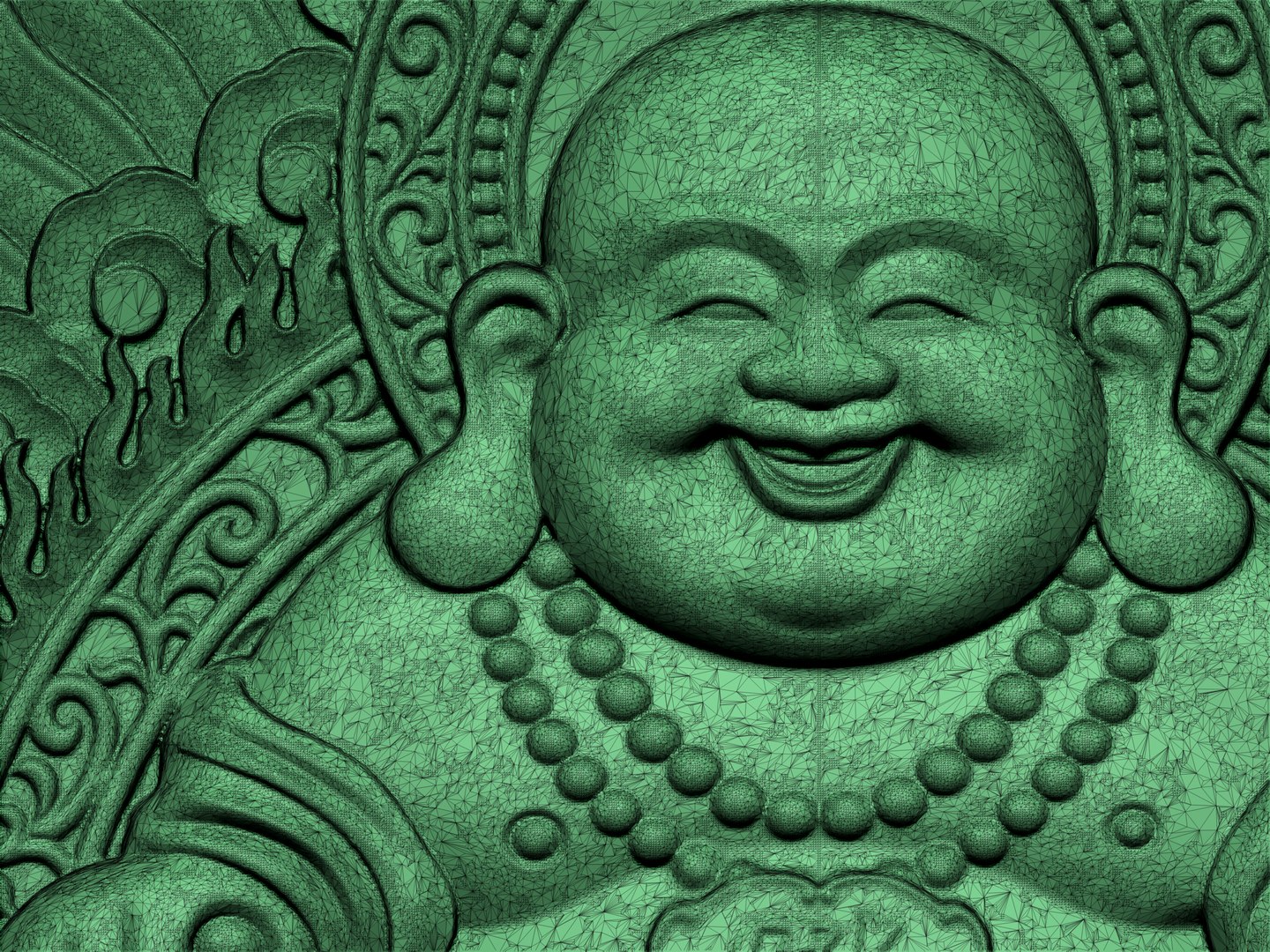 3D Model Maitreya Buddha - TurboSquid 2042443