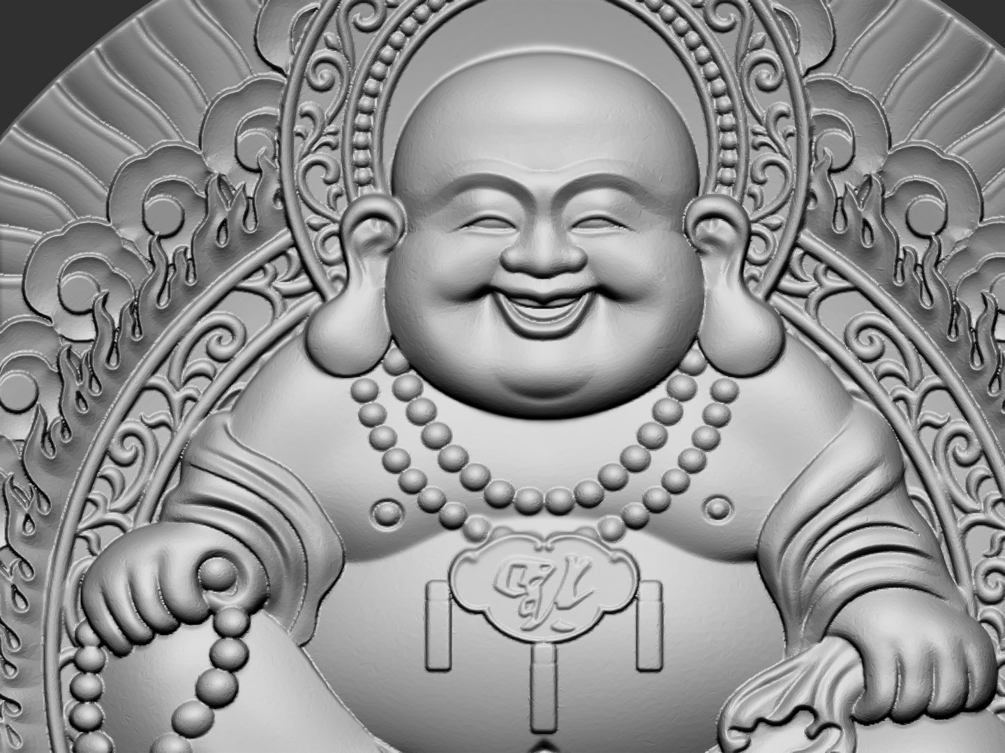 3D Model Maitreya Buddha - TurboSquid 2042443