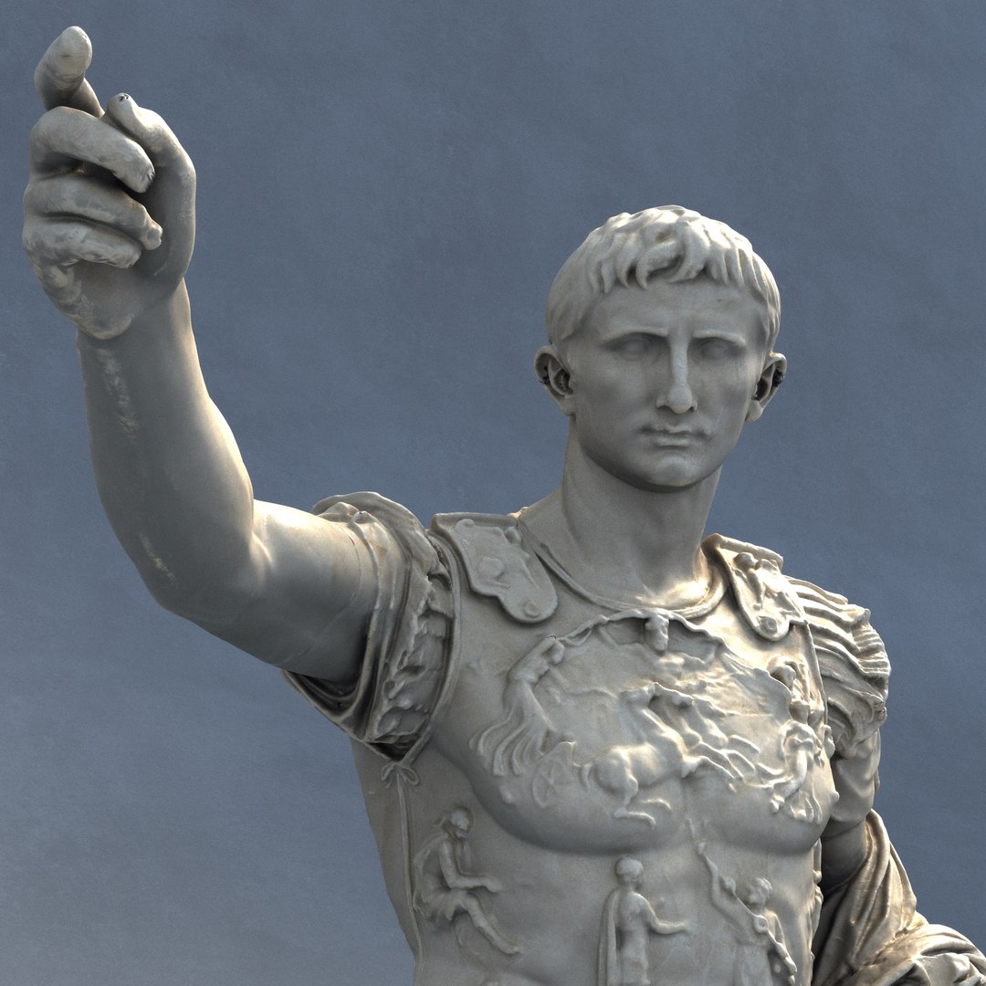 3D Augustus De Prima Porta Statue Model - TurboSquid 2238994