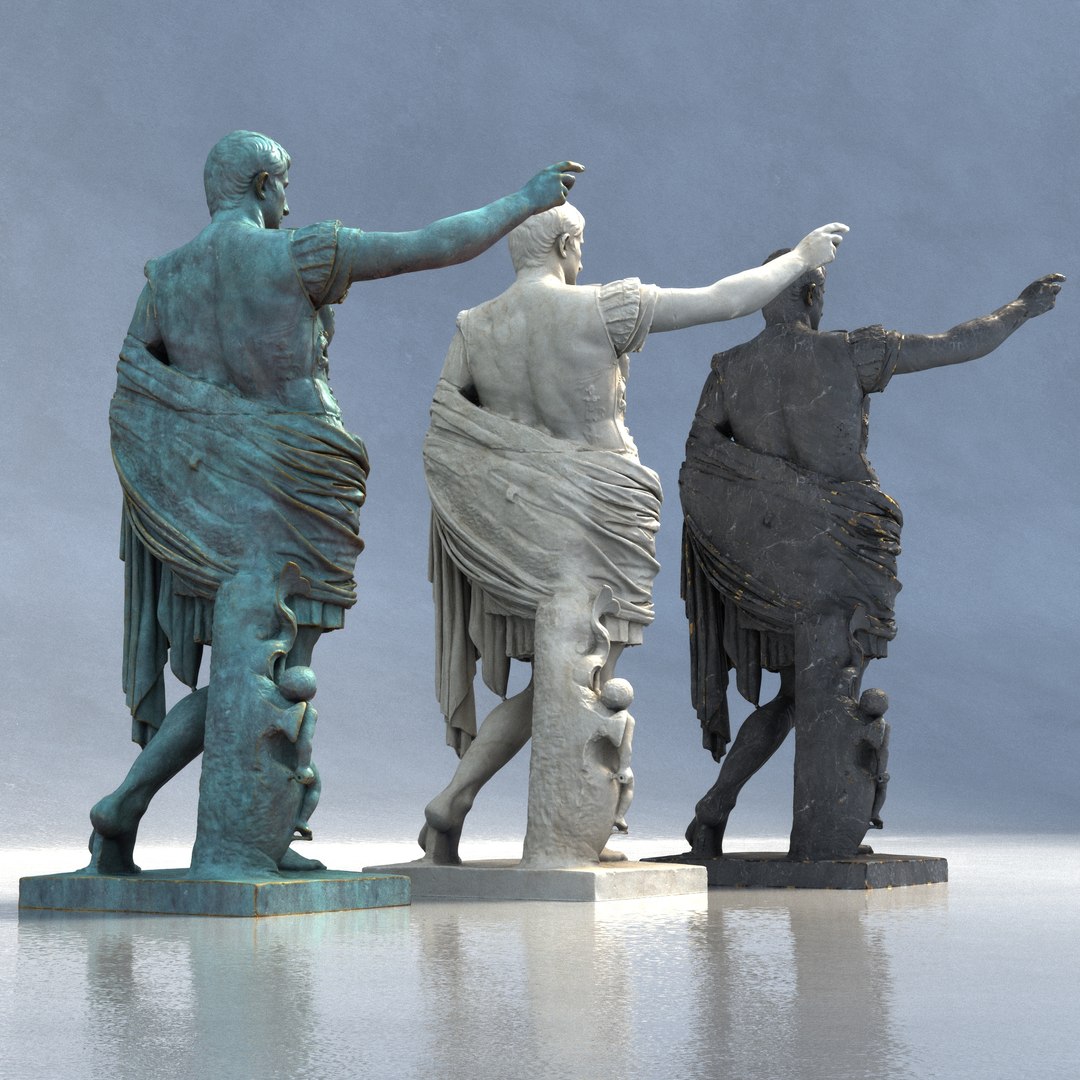 3D Augustus De Prima Porta Statue Model - TurboSquid 2238994