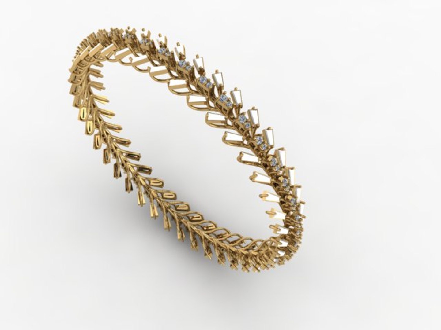 3D Bangles Bracelets Wedding - TurboSquid 1616565