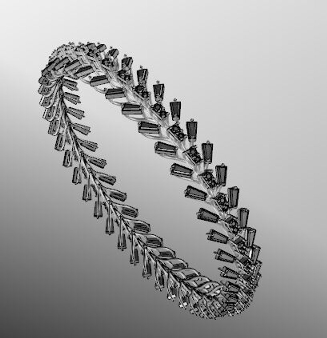 3D Bangles Bracelets Wedding - TurboSquid 1616565