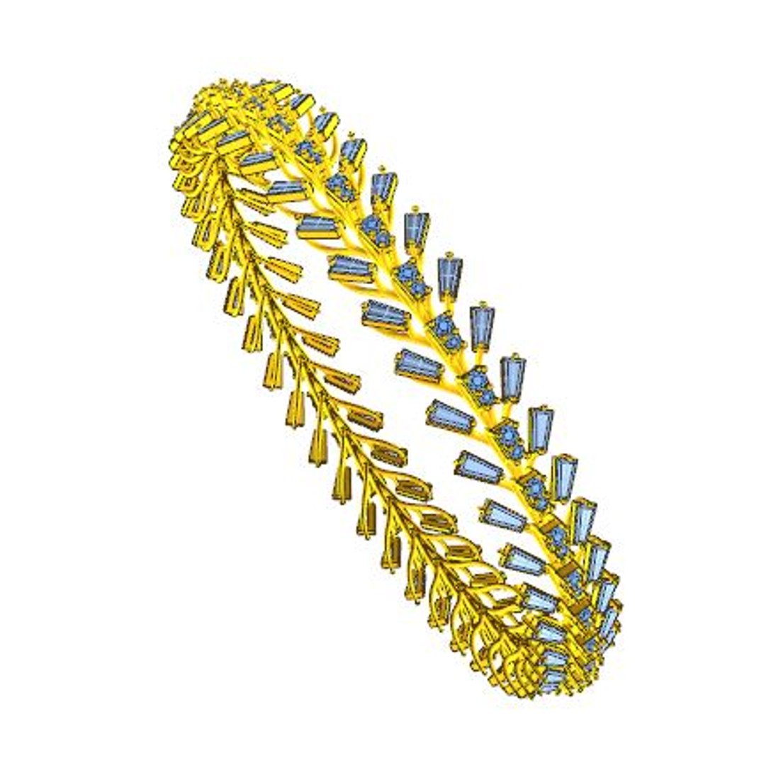 3D Bangles Bracelets Wedding - TurboSquid 1616565