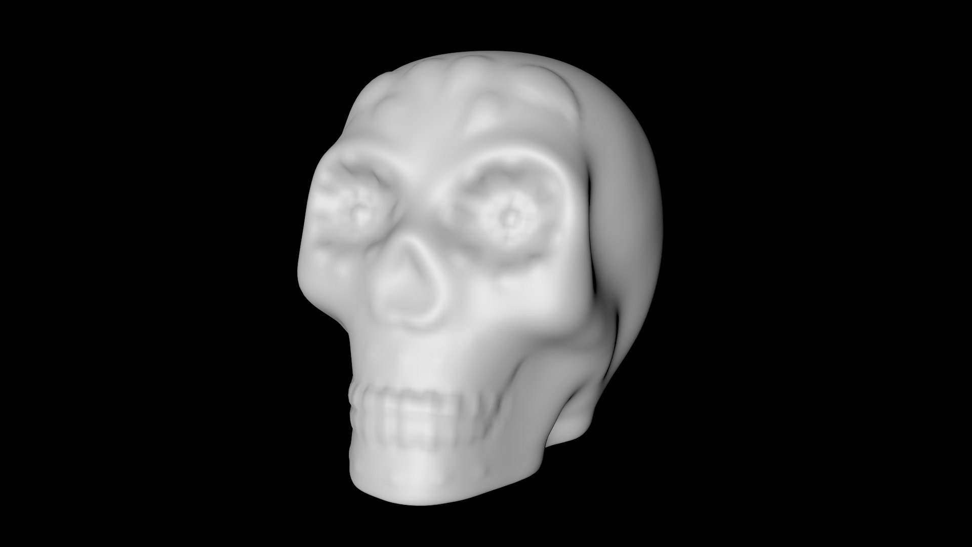 Skull Decoration Halloween 3D Model - TurboSquid 1630526
