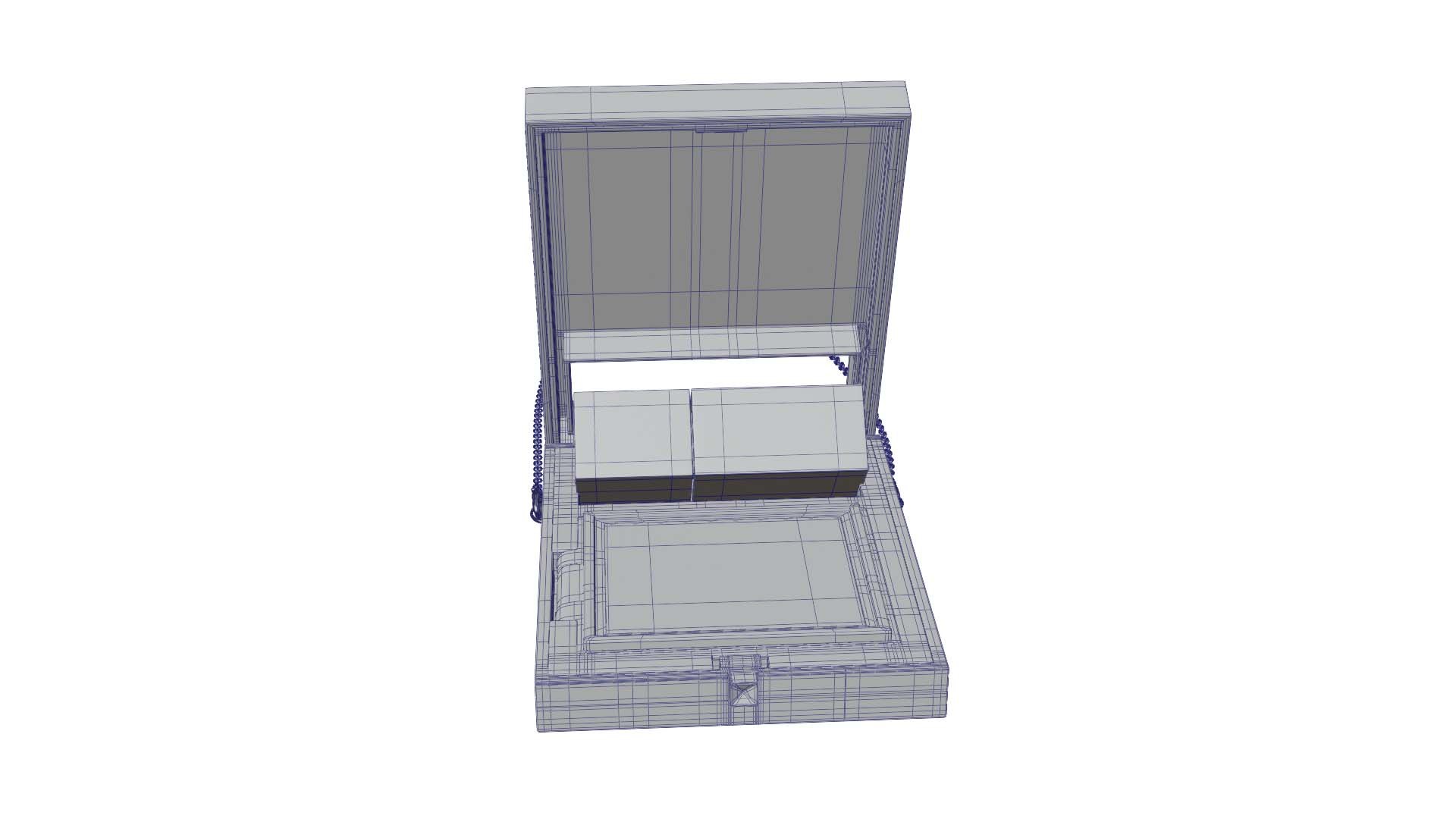 Makeup Box 3D Model - TurboSquid 1811909