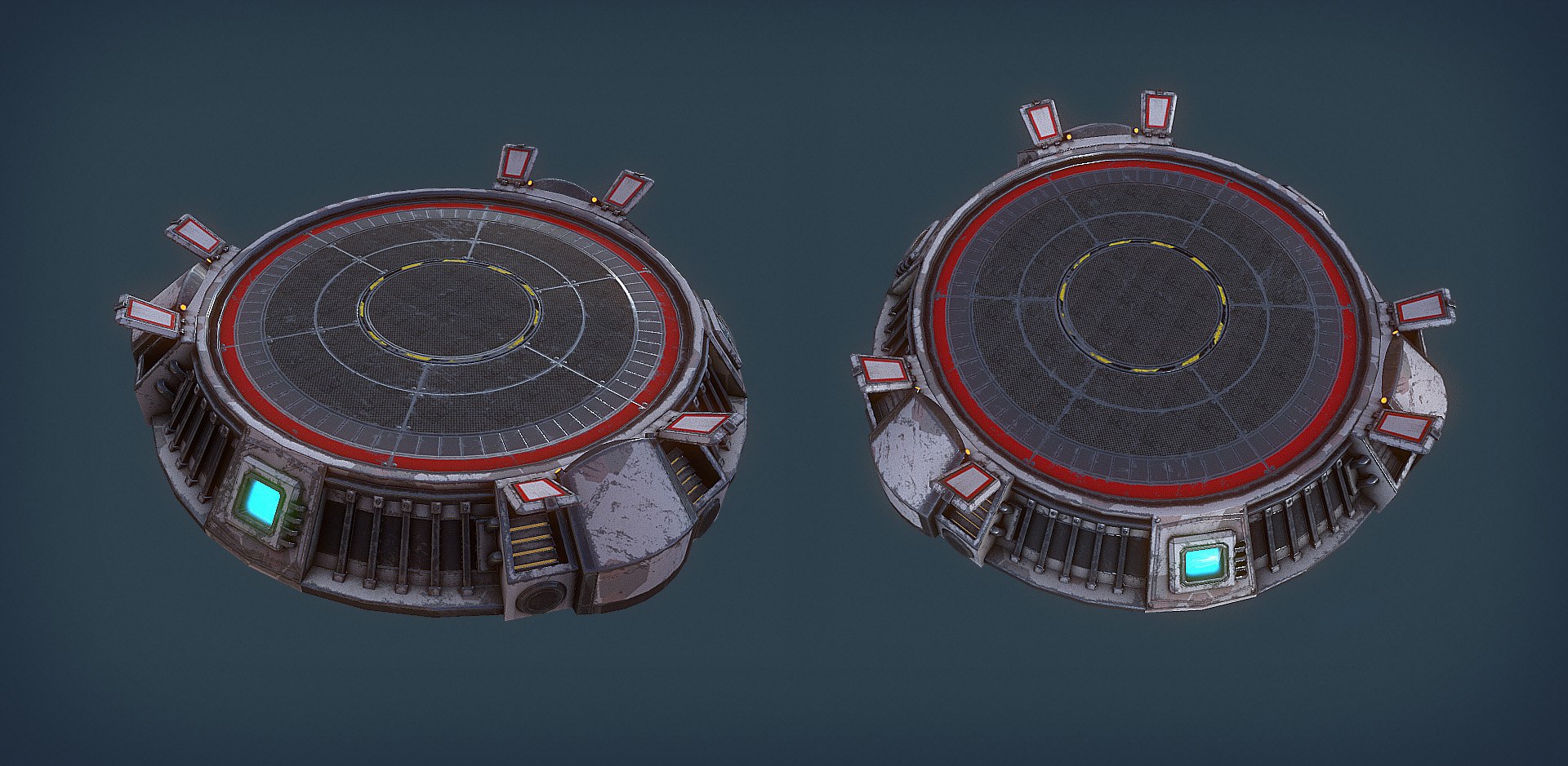 Sci-fi rts assets set model - TurboSquid 1413921