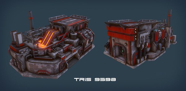 Sci-fi rts assets set model - TurboSquid 1413921
