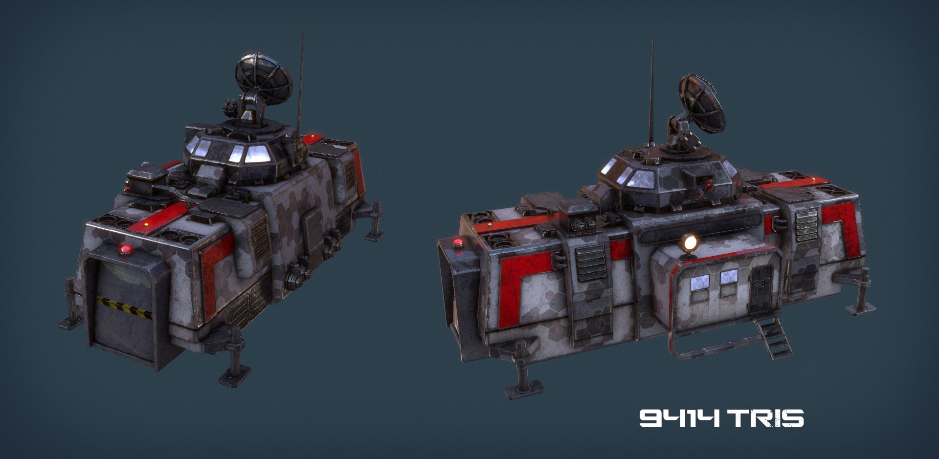 Sci-fi Rts Assets Set Model - TurboSquid 1413921